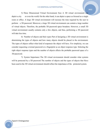 Graphical authintication | DOCX