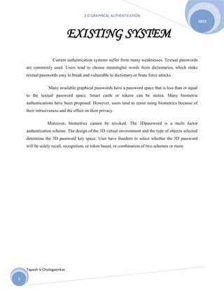 Graphical authintication | DOCX