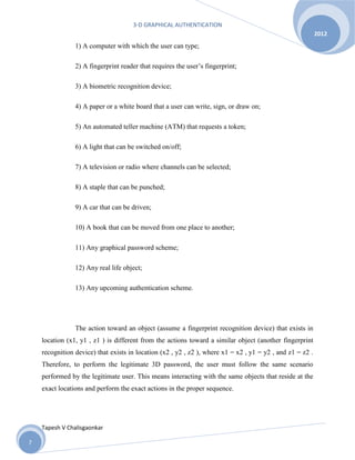 Graphical authintication | PDF