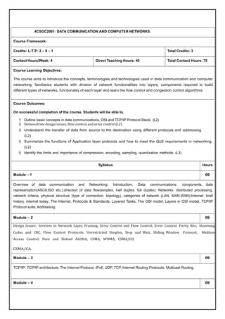B.Tech. Lab Record for Data Communication & Computer Networks | PDF | Free Download