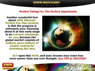 Swa presentation | PPT