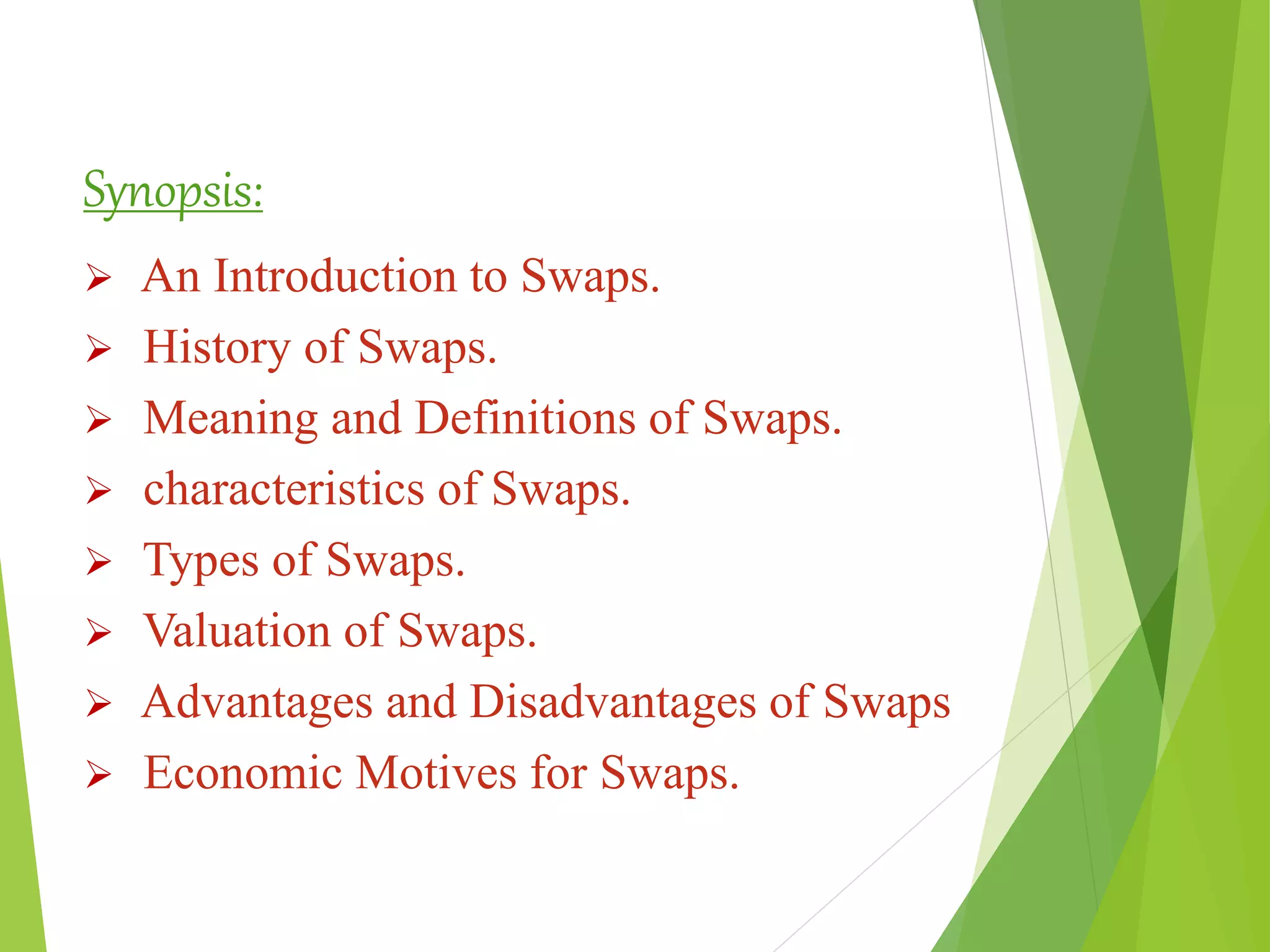 Swaps | PPTX