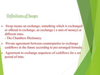 Swaps | PPTX