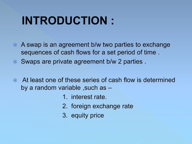 Swaps (derivatives) | PPTX
