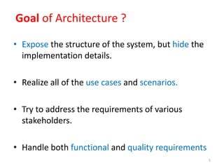 Software architecture and software design | PPTX | Operating Systems ...