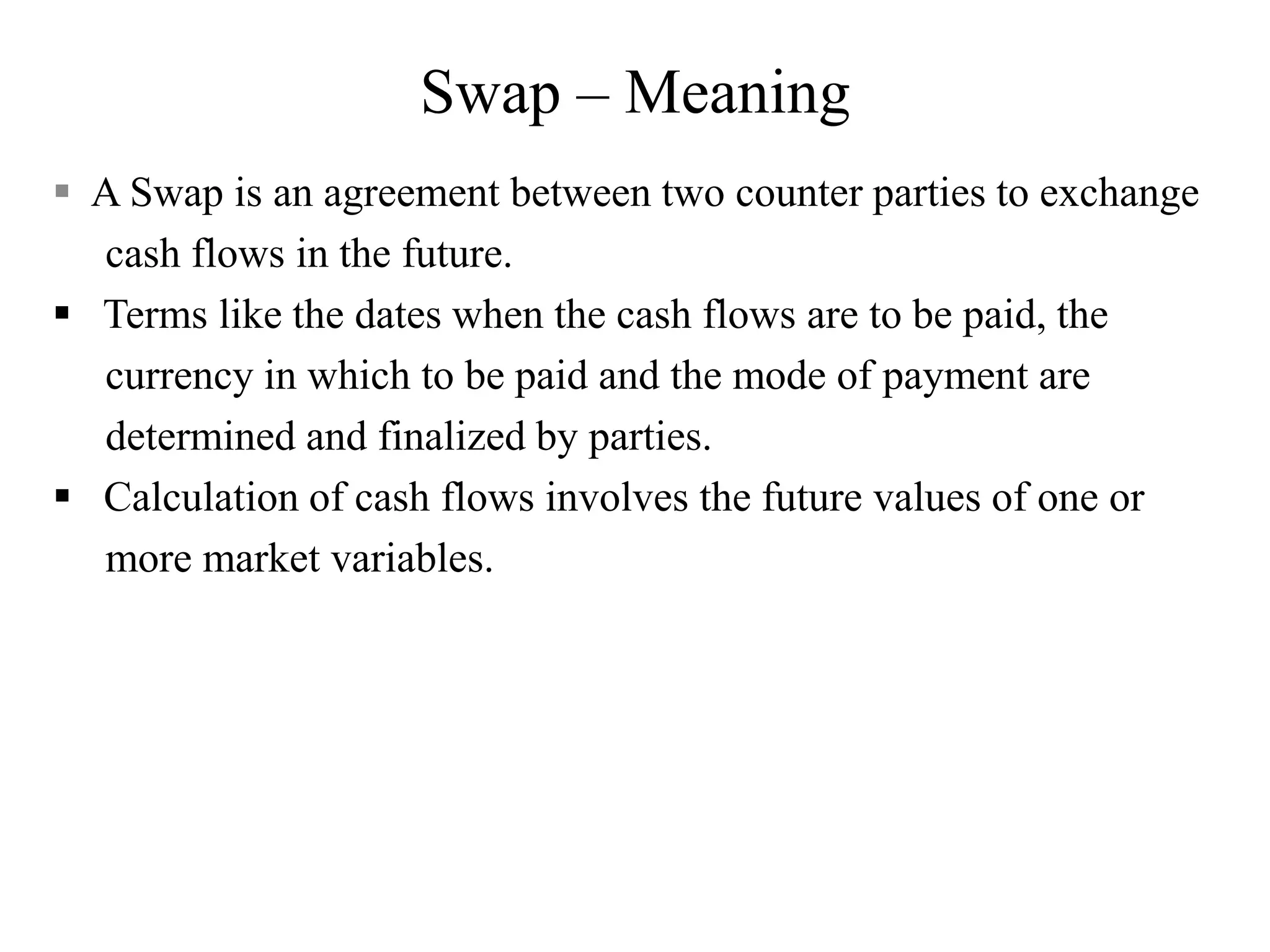 Swaps & Swaptions.ppt........................ | PPT