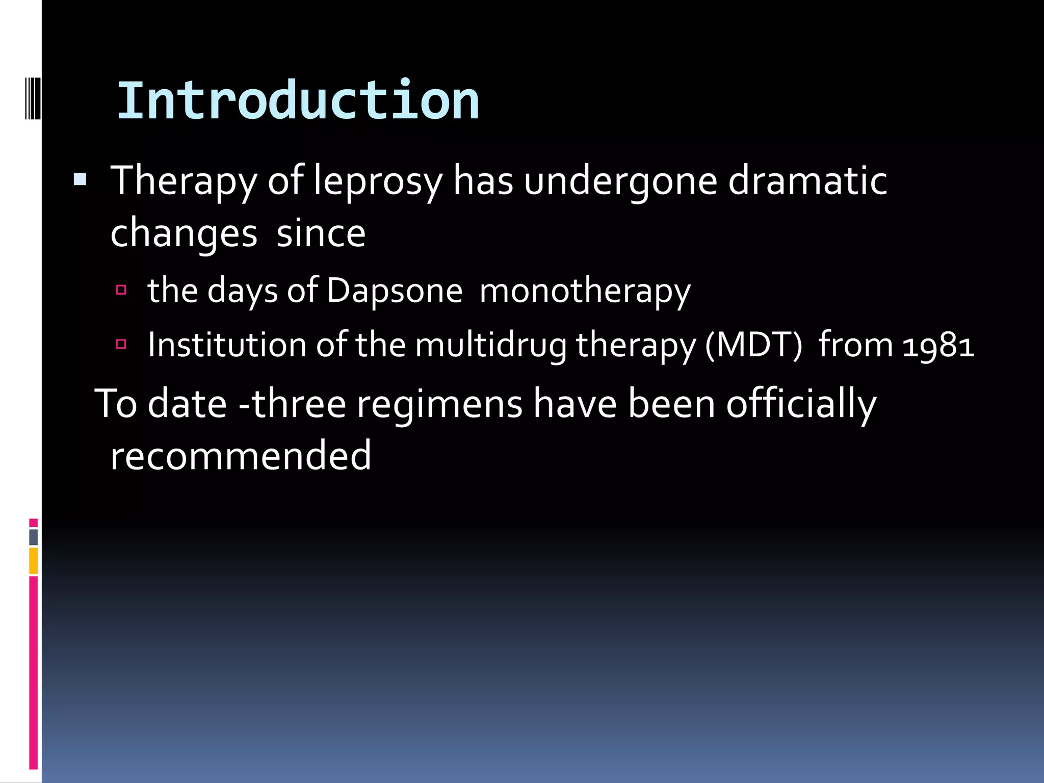 Newer drugs used in leprosy | PPTX