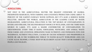 Water pollution and Cost Effective water pollution in rural areas | PPTX