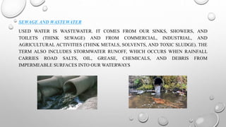 Water pollution and Cost Effective water pollution in rural areas | PPTX