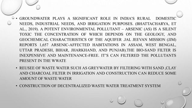 Water pollution and Cost Effective water pollution in rural areas | PPT