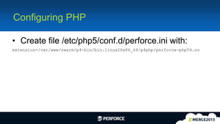 [Perforce] Swarm Workshop | PPT