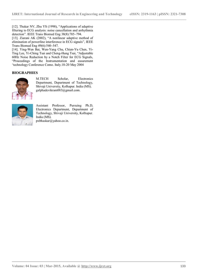Swarm Algorithm Based Adaptive Filter Design To Remove Power Line Interference From Ecg Signal Pdf