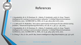 metaheuristic Applications in IoT | PPT