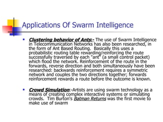 Swarm Intelligence | PPT
