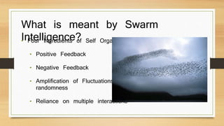 Swarm intelligence | PPTX
