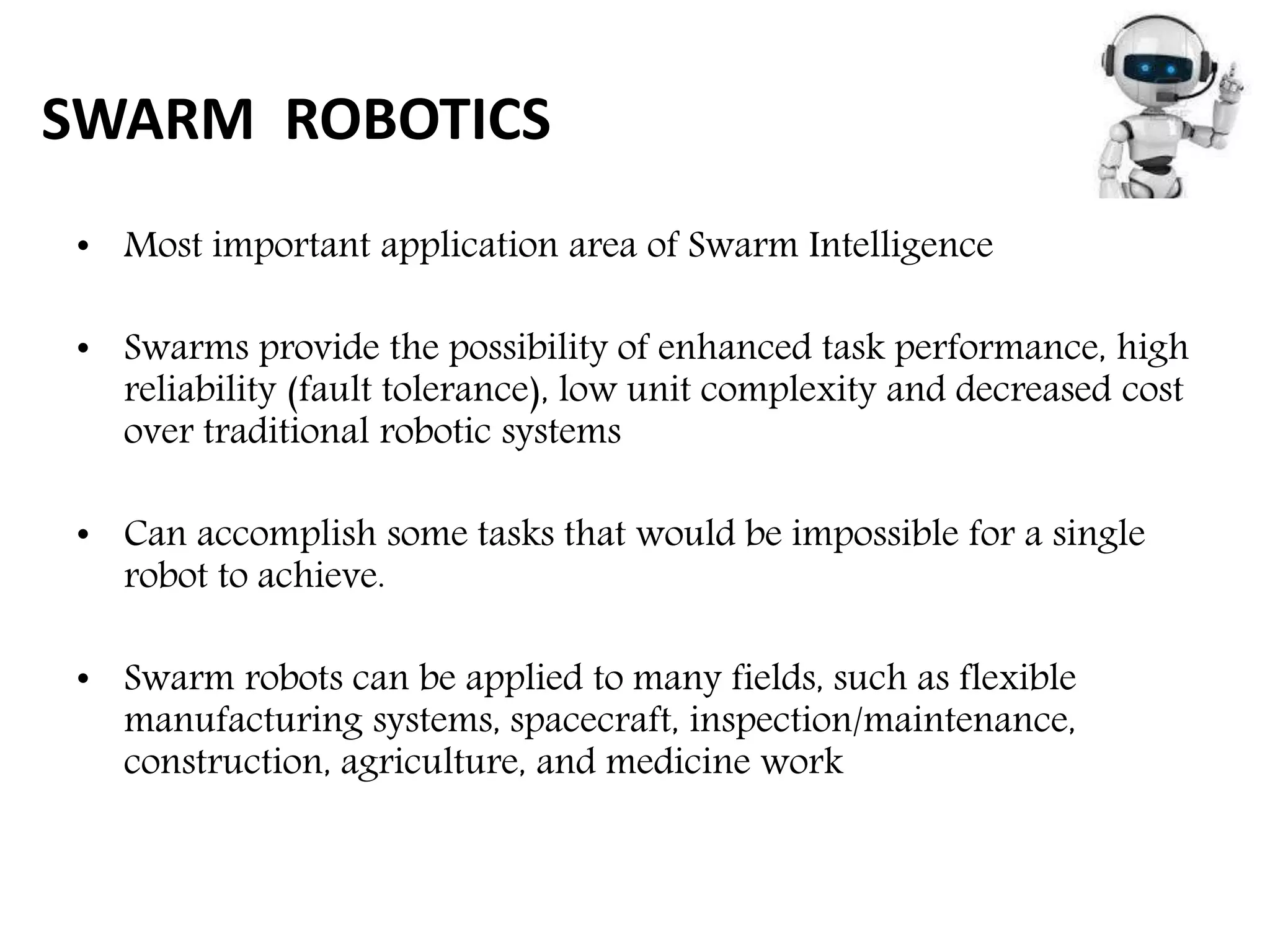 Swarm intelligence | PPTX