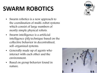 Swarm intelligence | PPTX