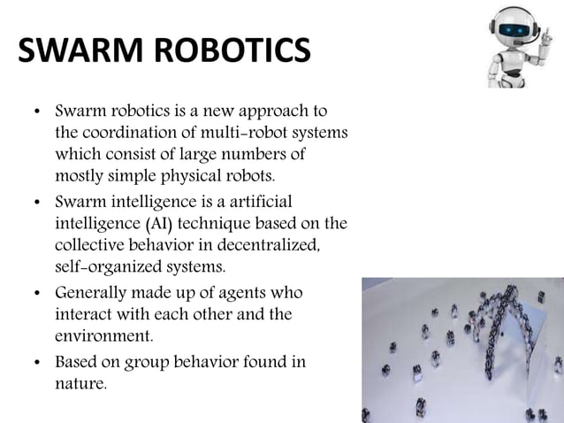 Swarm intelligence | PPT