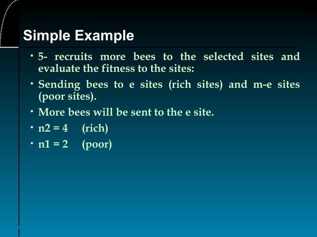 Swarm intelligence algorithms | PPT