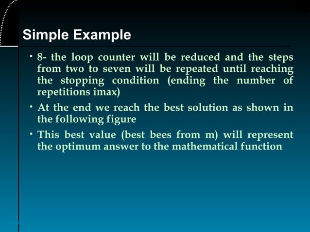 Swarm intelligence algorithms | PPT