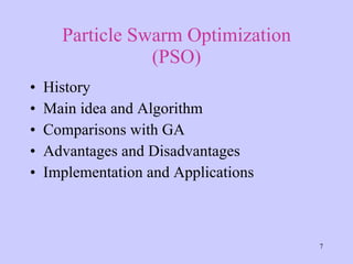 Swarm intelligence pso and aco | PPT