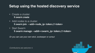 Docker Swarm 0.2.0 | PDF