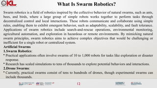 Introduction of Swarm Robotics and basics.pptx