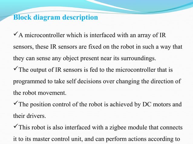Swarm robotics ppt | PPT