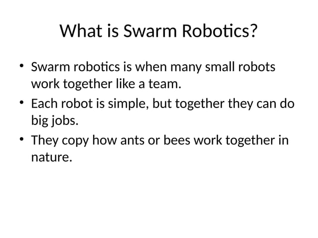 Basic introduction of Swarm_Robotics.pptx