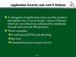 Self Defending Network | PPTX