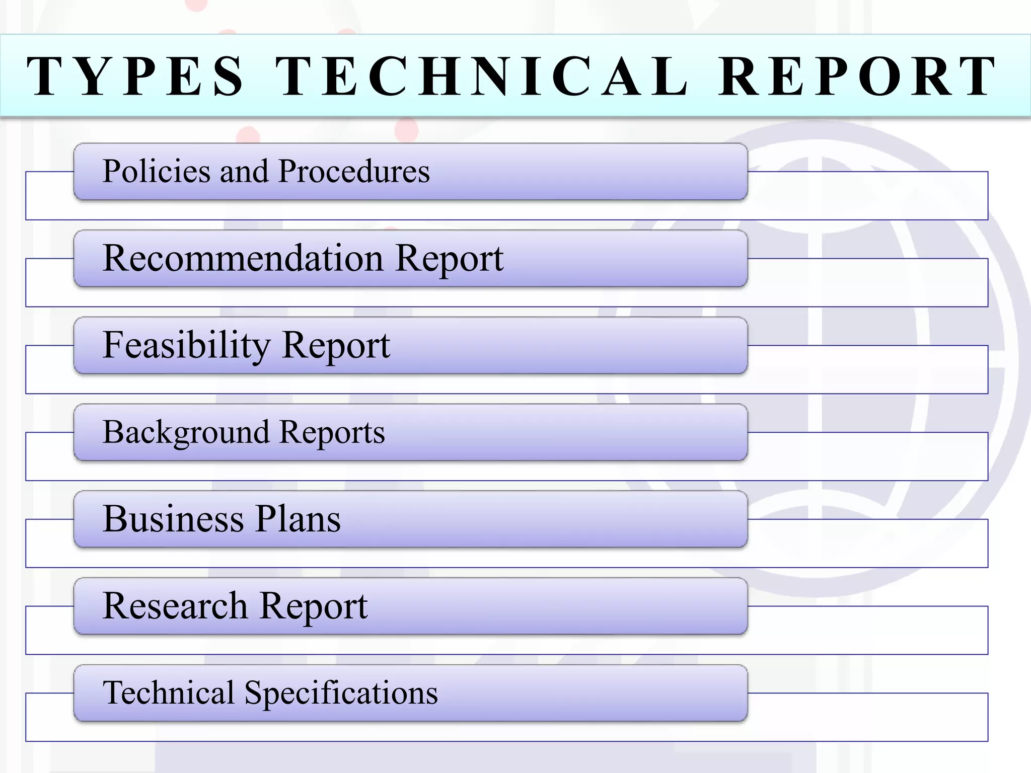 TECHNICAL REPORT | PPTX