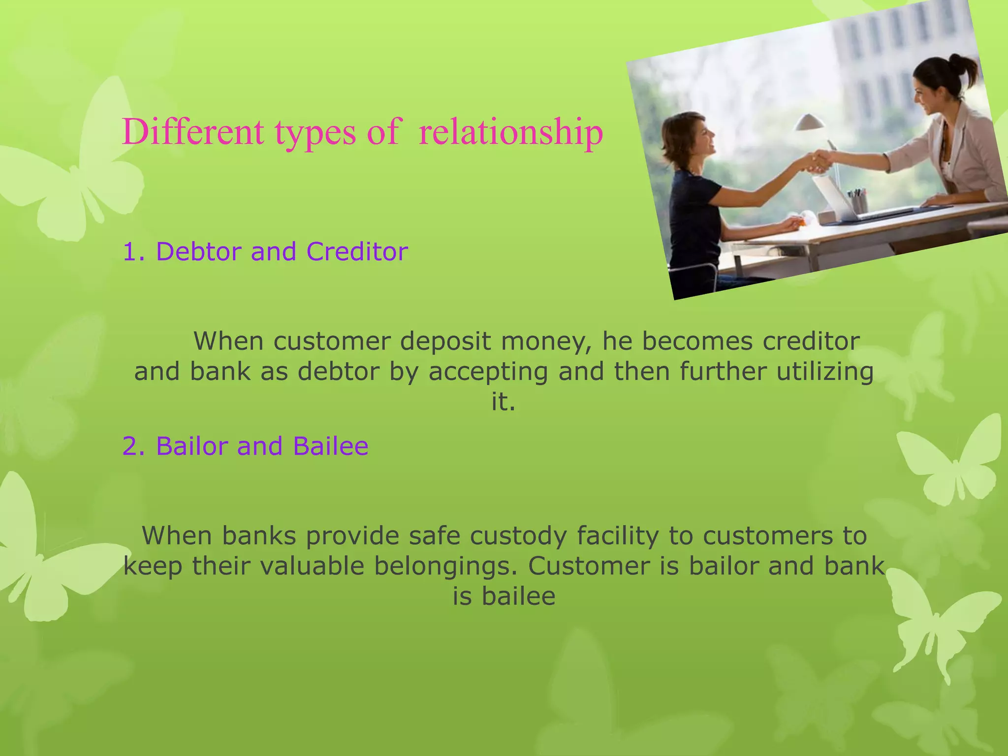 BANKER CUSTOMER RELATIONSHIP | PPT