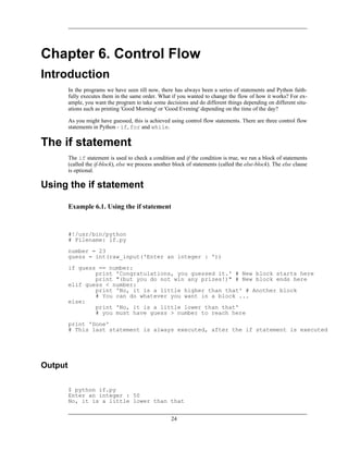 Swaroop c h a byte of python | PDF
