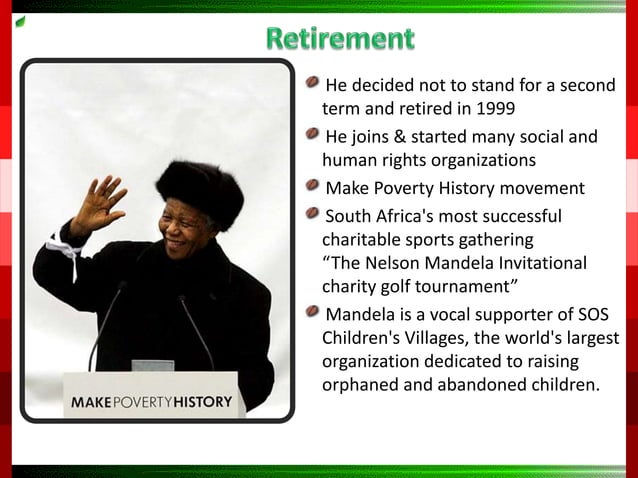 Turning A New Leaf in Nelson Mandela life | PPTX