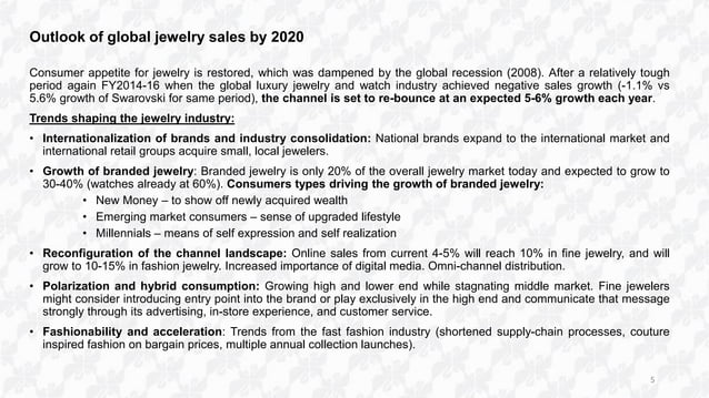 Swarovski case study presentation EEA Specific Markets | PDF