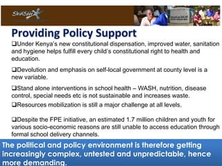 Presentation on SWASH+ and comprehensive school health | PPTX