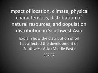 Sw asia black gold oil | PPT
