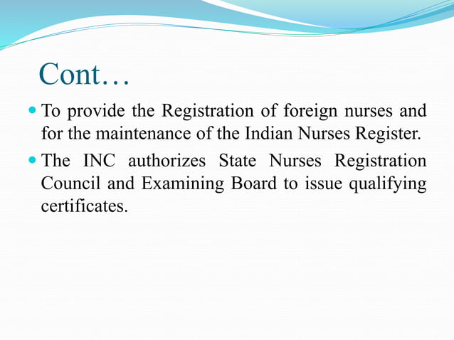 Professional and Regulating Body in Nursing | PPTX | Medical Health