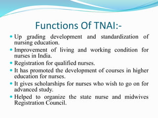 Professional and Regulating Body in Nursing | PPTX