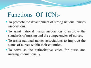 Professional and Regulating Body in Nursing | PPTX