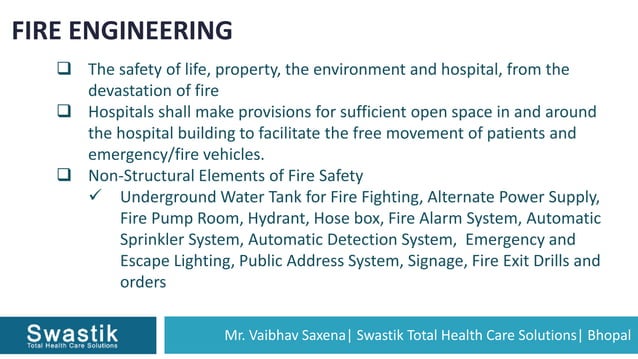 Engineering Services in Hospital | PPTX