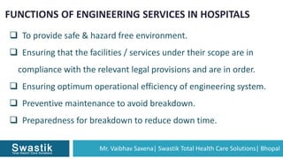 Engineering Services in Hospital | PPTX