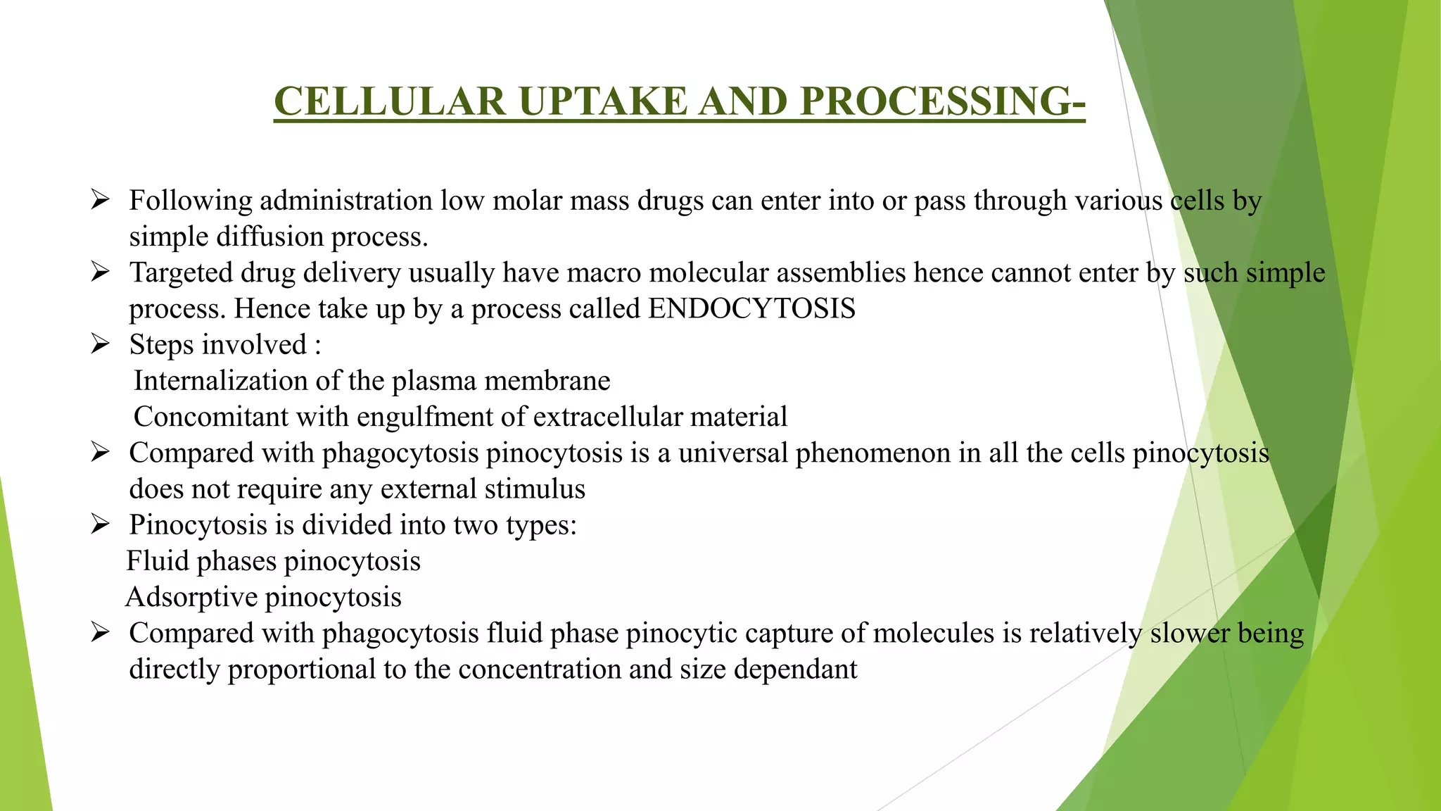 drug targetting types and processes | PPTX