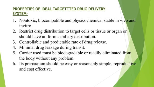 drug targetting types and processes | PPTX
