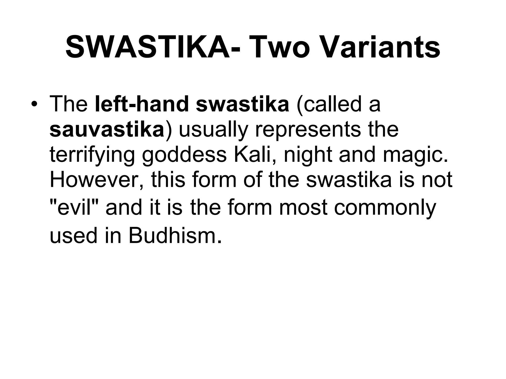 Swastik A Symbolof Health | PPT