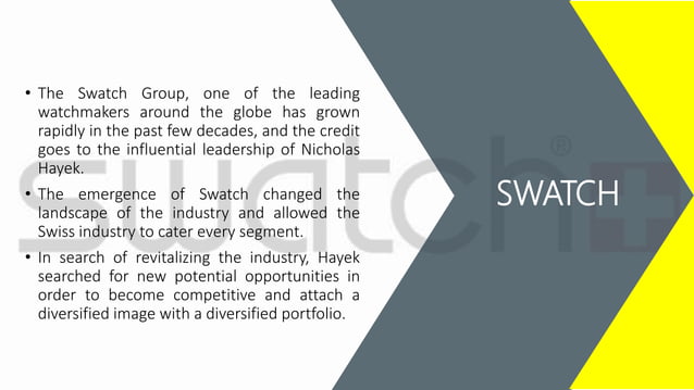 Swatch - SWATCH INTERNET TIME | PPT
