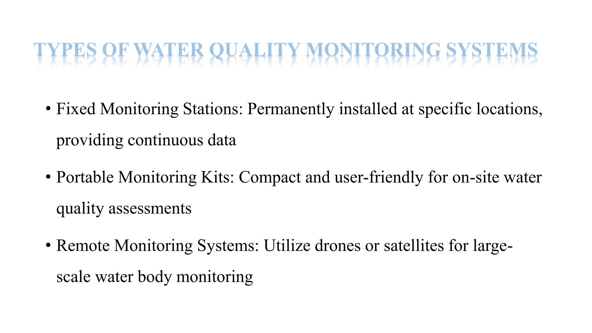 water's Quality measurement systems.pptx