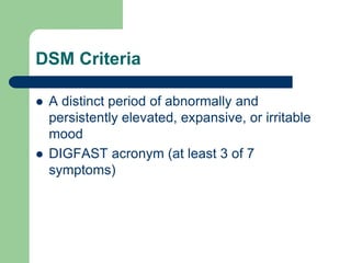 BIPOLAR DISORDER | PPT