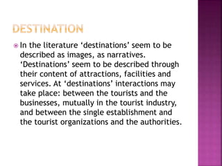 tourism destination | PPTX