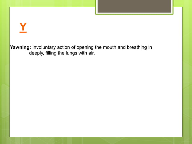 Swathi kencha - MEDICAL SYMPTOMS AND THEIR MEANINGS | PPTX